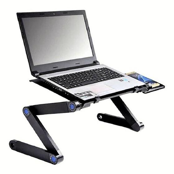 Suporte Notebook Cooler Base Com Ventilação Apoio Mesa Usb - Online ...