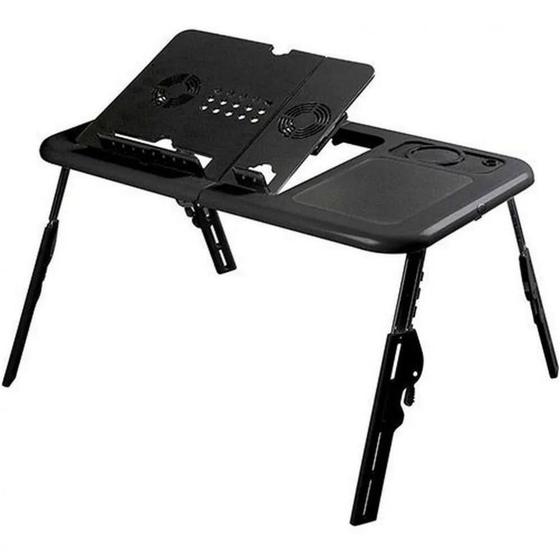 Suporte Notebook Mesa Para Notebook Com 2 Coolers Sala Cama - TOMATE ...