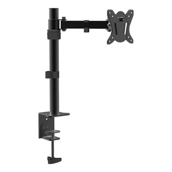 Suporte Para Monitor 1 Braço 250mm monitores Até 27" Polegadas Vesa ...