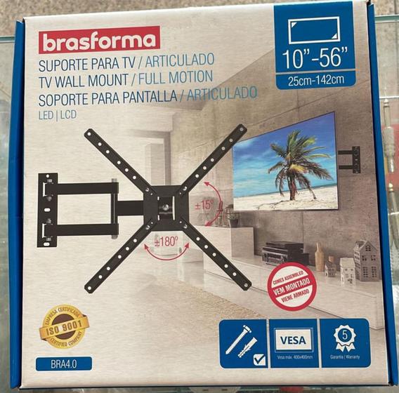 Suporte para tv - Brasforma - Suporte para TV Articulado - Magazine Luiza