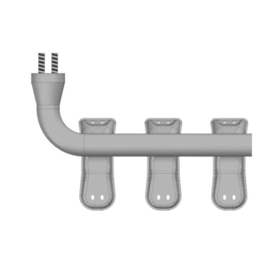 Suporte Paralama Tração Dianteiro Lado Direito Cod. 1457923 - Fado ...