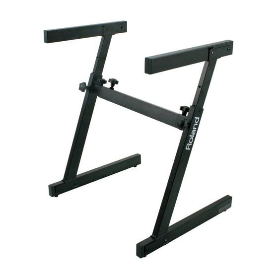 Suporte Roland KS-18Z para Teclados e Pianos Digitais Dobrável e com ...