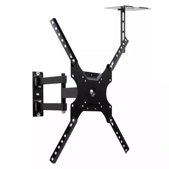 Suporte Tv Articulado 32 40 42 50 55 Lcd Led E Prateleira - Artflex ...