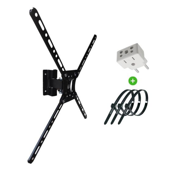 Suporte Tv Articulado de Parede Led 10 19 20 24 28 32 39 40 42 43 50 56 ...