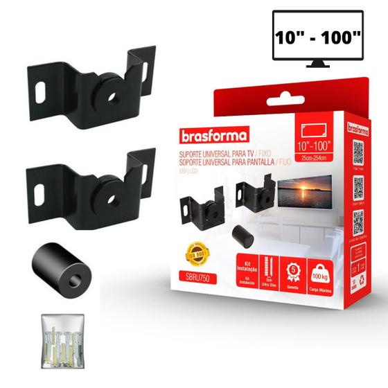 Suporte Tv Televisão Monitor Universal Led Lcd 10 a 100 polegadas ...