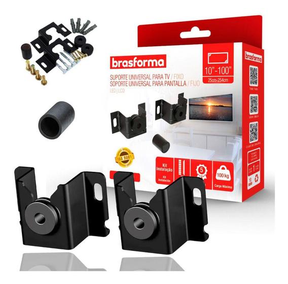 Suporte Universal Fixo Painel Para Tv LG 10 À 100 Polegadas - BRASFORMA ...