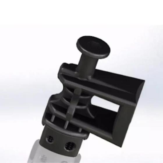 Suporte Universal Supa 3x1 Pp Passagem e Ancoragem De Cabo Optico - Preto - Ferragens Ftth ...