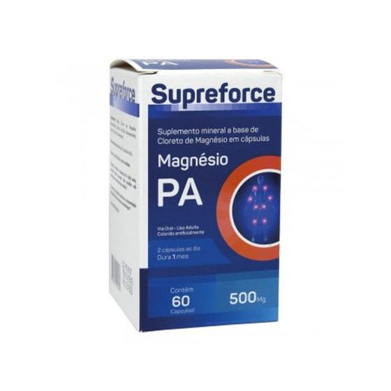 Supreforce Magnésio PA C/60 Cápsulas - FORHEALTH - Nutricosméticos ...