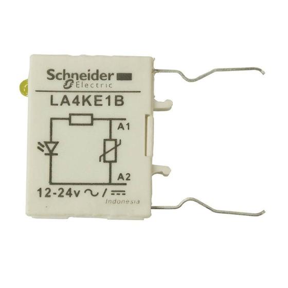 Supressor Antiparasita Varistor Frontal 12-24VCA/VCC LA4KE1B Schneider ...