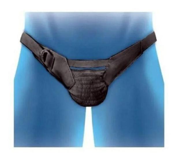 Suspensório Escrotal Preto Famara - Produtos Ortopédicos para Cabeça ...