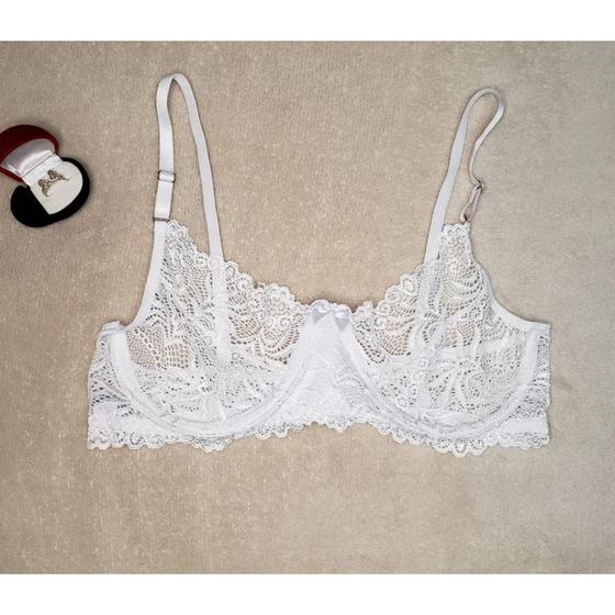 Sutiã de renda sem bojo com aro de metal lingerie sexy sutian atacado ...