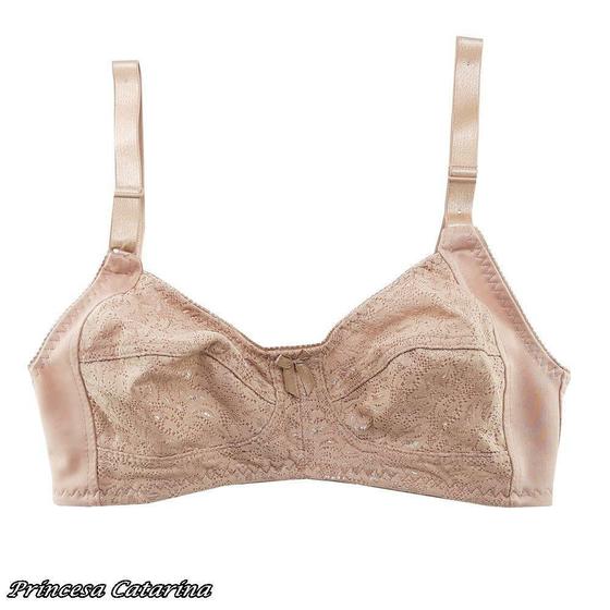 Sutiã Sustentação Em Renda Plus Size - Princesa Catarina - Conf.prince ...