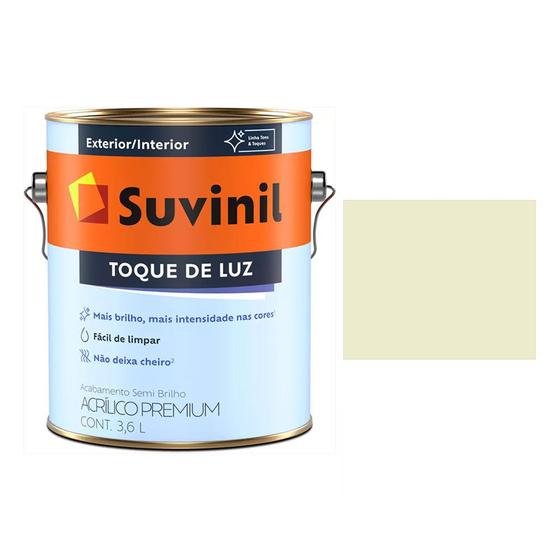 Suvinil Premium Acrilico Erva Doce Semi Brilho 3,6 Lt - Tintas e ...