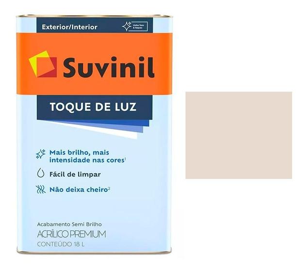 Suvinil Tinta Acrilica Areia Do Deserto Toque De Luz Semi Brilho 18l ... Suvinil Tinta Acrilica Areia Do Deserto Toque De Luz Semi Brilho 18l ...