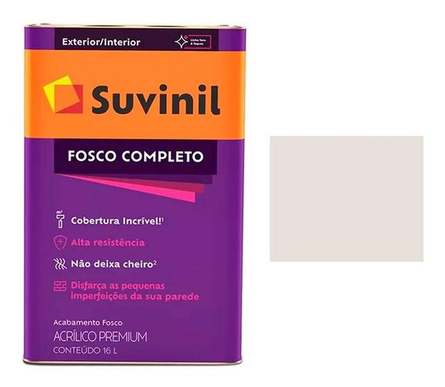 Suvinil Tinta Acrilica Gelo Fosco Completo Parede 16 Lt - Tinta para ...