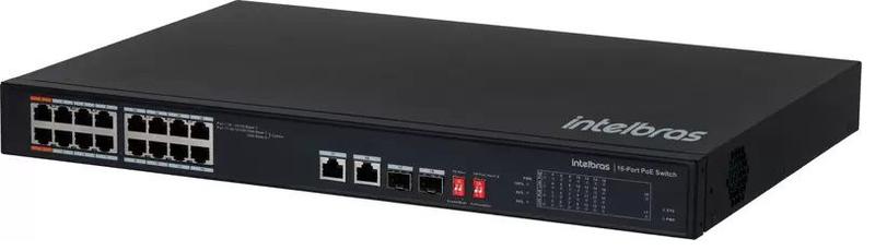 Switch 16p Fast Poe 2p Giga 2p Sfp Combo Sf 1822 Hi-poe - IntelBras ...