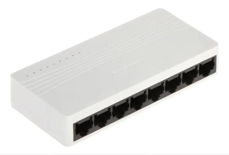 Switch 8 Portas Gigabit 10/100/1000 Ds-3E0508-E Hikvision - Switch ...