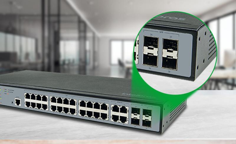 Switch Intelbras SG 2404 PoE - Switch - Magazine Luiza