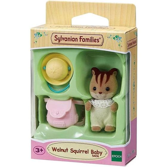 Sylvanian families bebe esquilo noz epoch - Boneca Sylvanian Families ...