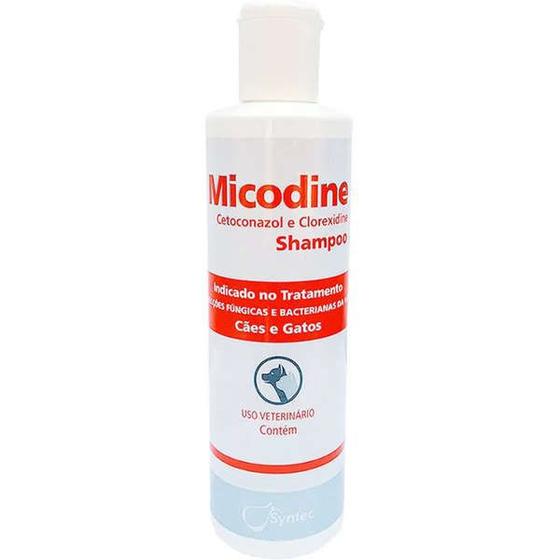 Syntec Micodine 2% Shampoo 225 ml. - Shampoo - Magazine Luiza