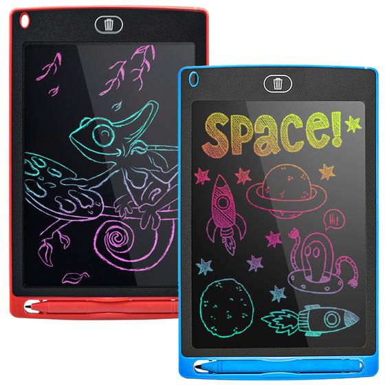 Tablet Infantil Lousa Mágica Tela Lcd De Escrever E Desenhar - Lousa ...
