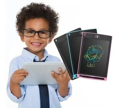 Tablet Infantil Lousa Mágica Tela Lcd De Escrever E Desenhar - Lousa ...