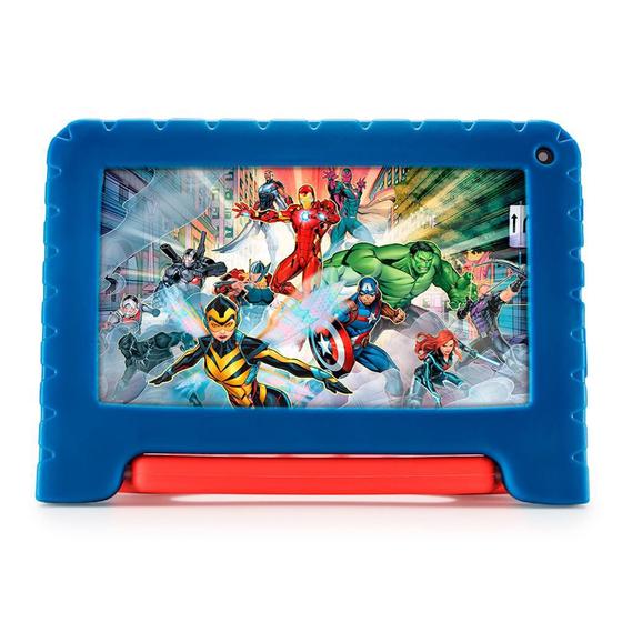 Tablet Multilaser Avengers Com 32GB, Android 11 e Tela 7" Azul - Tablet ...