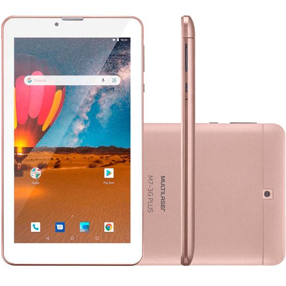 Tablet Multilaser m7 plus+3g -16gb - Tablet Multilaser - Magazine Luiza