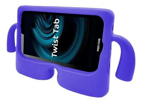 Tablet Para Criança Positivo 64Gb 2Gb Ram Com Capa Infantil Roxo ...
