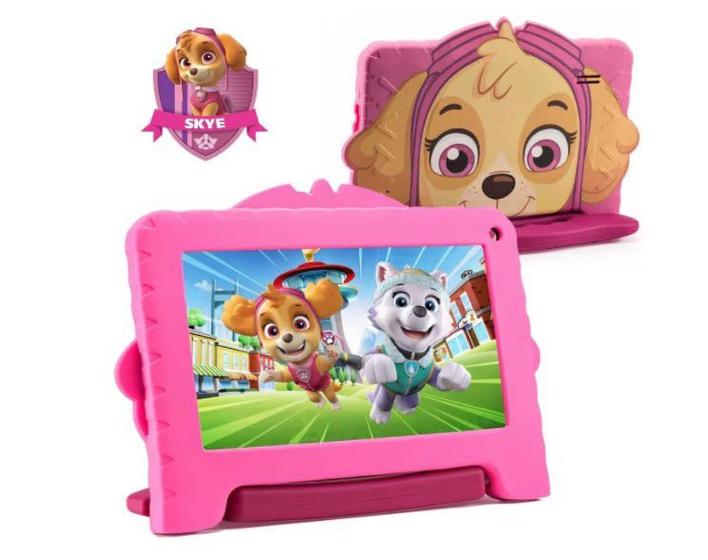 Tablet patrulha canina skye rosa nb377 - Multilaser - Tablet Educativo ...