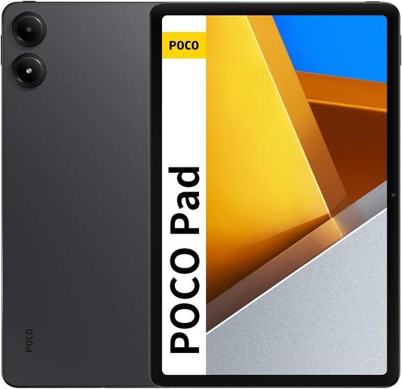 Tablet РОСО PAD 12.1 256GB com tela FHD Plus 2.5K 120Hz Dolby Atmos ...