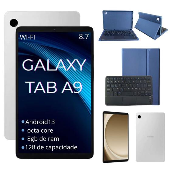 Tablet Samsung Galaxy Tab A9 128GB 8GB 8.7 Polegadas Conectividade WiFi ...