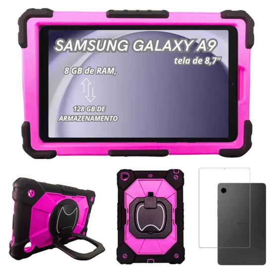 Tablet Samsung Galaxy Tab A9 Com Chip 4G 8.7 Polegadas 128GB Com 8GB ...
