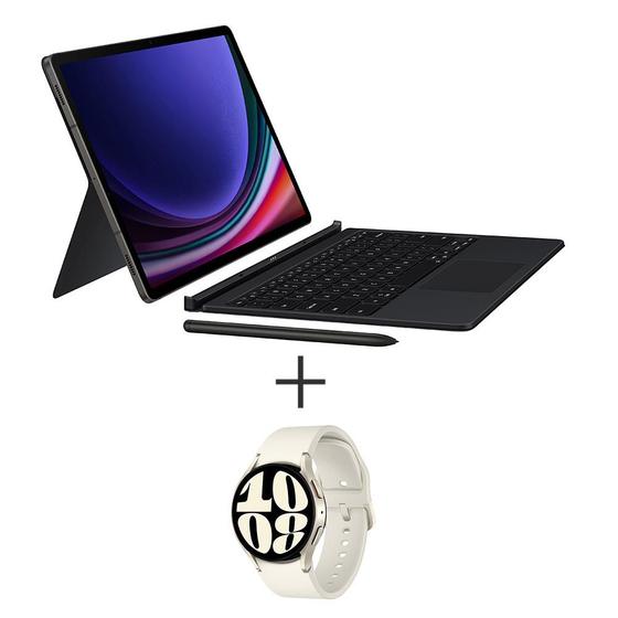 Tablet Samsung Galaxy Tab S9+ Grafite + Galaxy Watch 6 BT 40mm Samsung ...