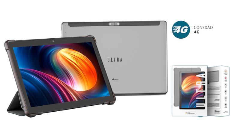 Tablet U10 64gb Tela 10.1 4g 3gb Ram Bluetooth Android 11 WIFI GPS + Capa Case - Multilaser ...