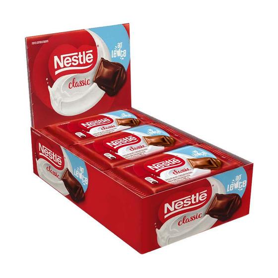 Tablete de Chocolate Ao Leite Classic 25g c/22 - Nestlé - Chocolate / Barra de Chocolate ...