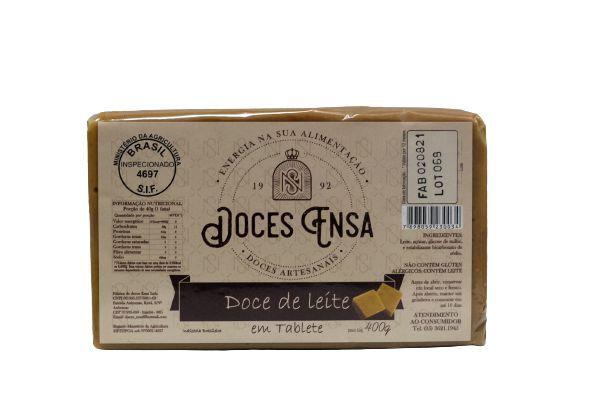 Tablete doce de leite puro 400g - ENSA - Doce de Leite - Magazine Luiza