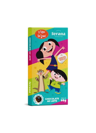Tablete Show Da Luna Ao Leite Com Recheio De Tutti Frutti 90G - Ferana ...