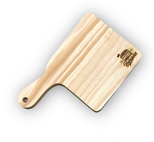 Tabua Hambúrguer Premium Pinus - Arte Design Wood - Tábua de Corte ...