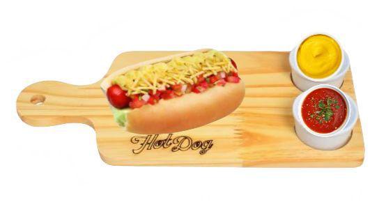 Tabua P/ Hot Dog Em Madeira Pinus Tratada P/cachorro Quente - MARILIA ...