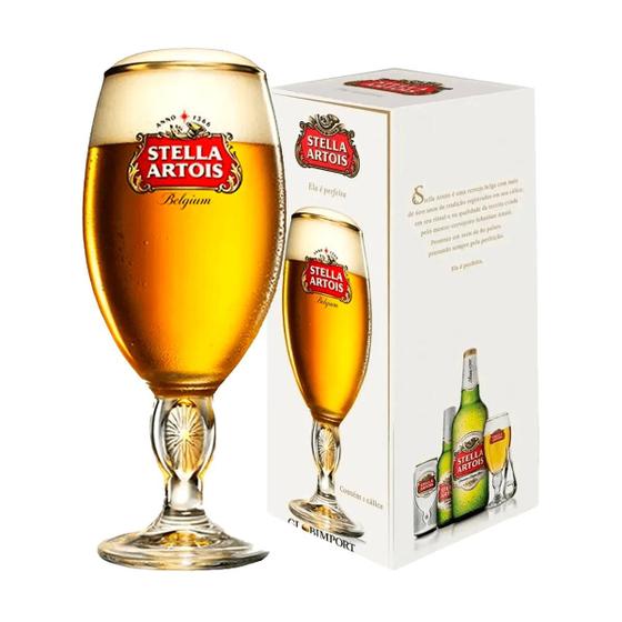 Taça De Cerveja Stella Artois De Vidro 250 Ml Globimport - Taça de ...
