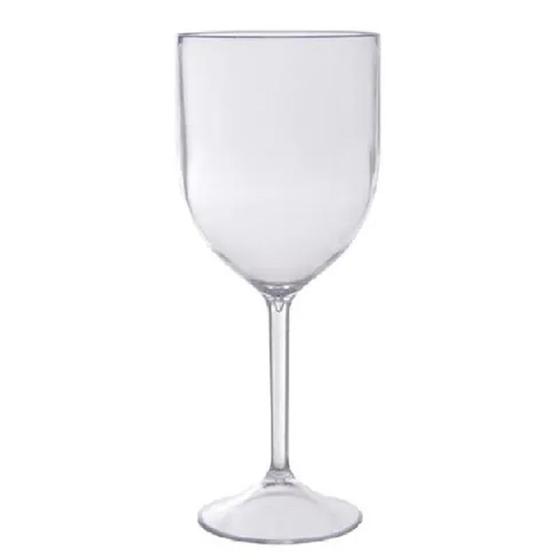 Taça de Vinho Acrílico Transparente - 340ml - LSC Toys - Taça ...