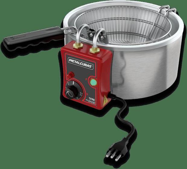 Tacho Fritador Elétrico Metalcubas TFRE3 Inox - Tacho de Fritura ...