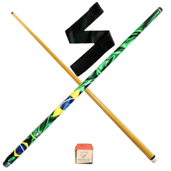 Taco rosca 1/2 bandeira do brasil com sola de couro 10 mm - AJAS1980 ...