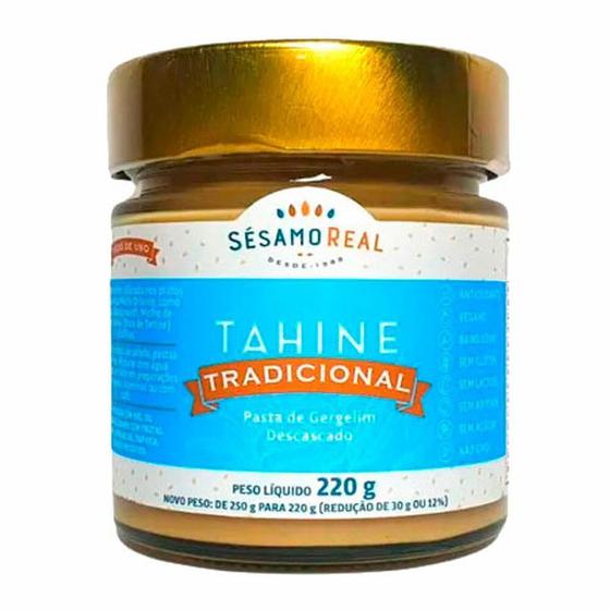 Tahine Tradicional Sésamo Real 220G - Mandorella - Tahine - Magazine Luiza