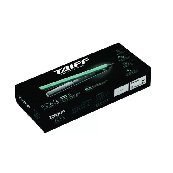 Taiff Chapa Fox Ion 3 Soft Green 230C - Bivolt - Chapinha / Prancha ...