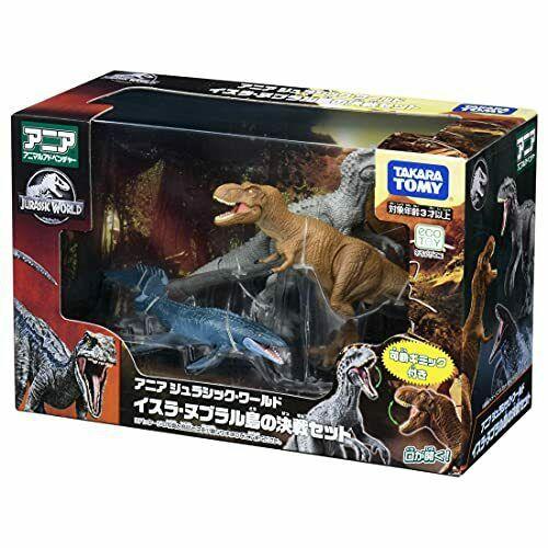 Takara Tomy Ania Jurassic World Isla Nubral Island Battle Set ...