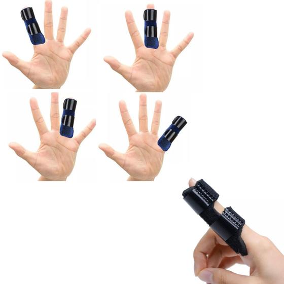 Tala Para Dedo Em Martelo Indicador Médio Anelar Mindinho Ajustável ...