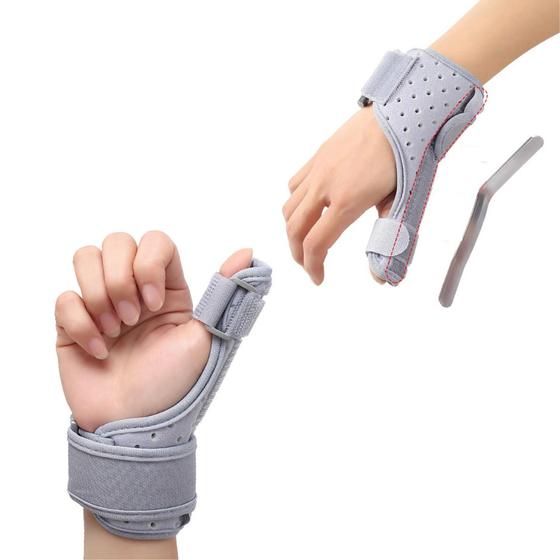 Tala Polegar Dedão Para Mão Direita e Esquerda Imobilizadora Ortopédica ...
