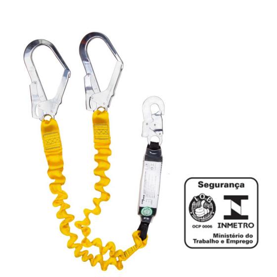 Talabarte Duplo Y Elastizado com ABS. - SAFE CINTOS - Talabarte de ...